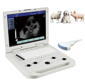 jzryl portable vet/veterinary b-ultrasound scanner with 3.5mhz convex probe for horse,goat,cow,sheep and pig use (3.5 mhz convex probe)