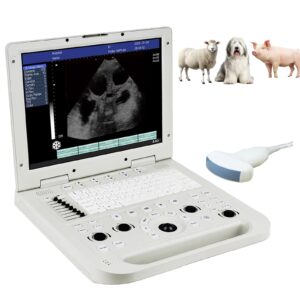 JZRYL Portable Vet/Veterinary B-Ultrasound Scanner with 3.5Mhz Convex Probe for Horse,Goat,Cow,Sheep and Pig use (3.5 MHz Convex Probe)