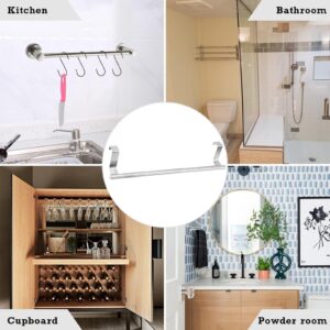 Towel Hanger for Door - Over the Door Hook Rack for Bathroom or Kitchen | Stainless Steel Towel Holder, Space Saving Organizer, Stainless Steel Household Towel Rack, Rustproof No Drilling Towel Hanger