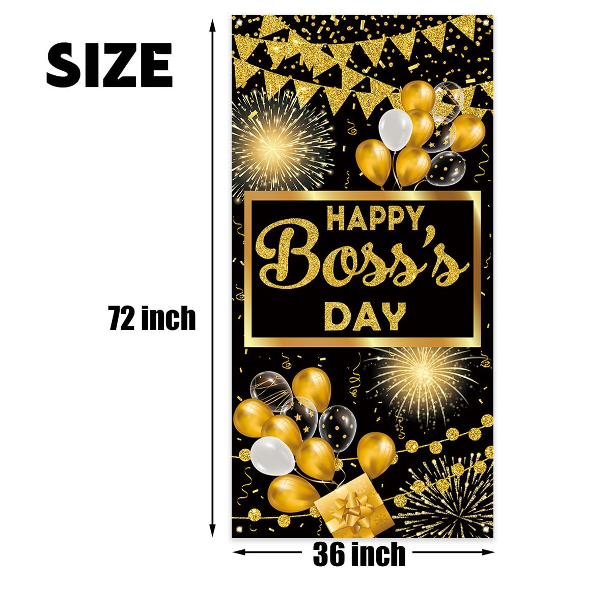 Boss Day Decorations Happy Boss Day Door Cover Boss's Day Banner Boss Lady Decor Happy Boss Day Decoration for Office