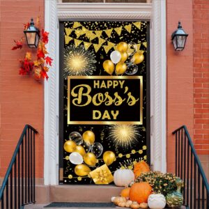 Boss Day Decorations Happy Boss Day Door Cover Boss's Day Banner Boss Lady Decor Happy Boss Day Decoration for Office