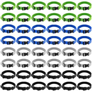 48pcs laundry strap with buckle laundry loops buckle wash care utility strap replacement household cleaning loop accessories tools