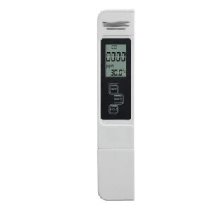 nanzang digital water quality tester tds ec meter range 0-9990 multifunctional water purity temperature meter temp ppm tester