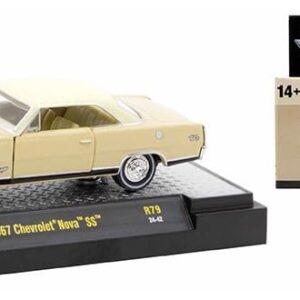 M2 Machines Detroit Muscle 1/64 Scale Diecast 32600-79 1967 Chevy Nova SS R79 24-42