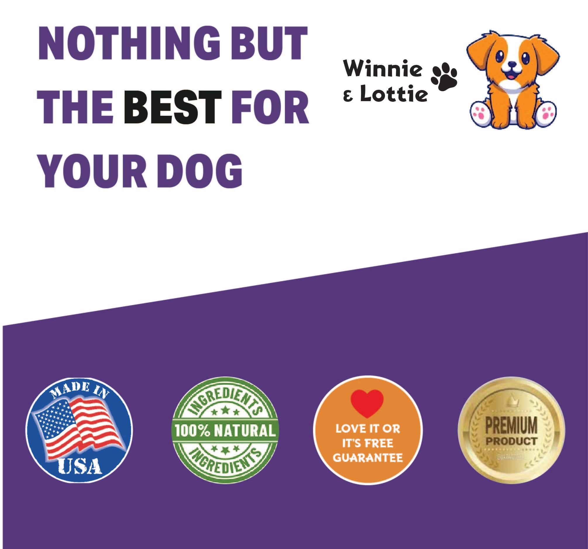 Winnie & Lottie Natural Dog Sleep Aid | Sleep Aid for Dogs | Dog Melatonin | Promotes Deep, Restful Sleep in Dogs | Melatonin for Dogs | Dog Anxiety Relief | Calming for Dogs | Dog Calming | 1 fl oz