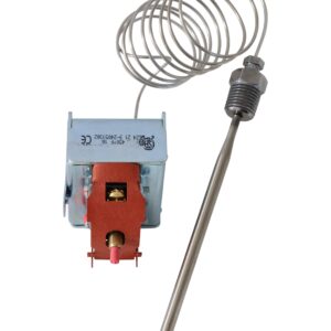 PP10084 high Limit Thermostat Fryer Switch lchm050300000 Compatible with Pitco Fryers, 450℉, 1A, Type 1, Bulb ø5.3, Capillary 48", with Stuffing Box ¼” 18NPT 5225-11B, by Endurance Pro