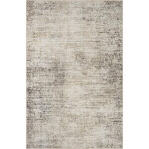 8x10 Area Rugs for Living Room Rug Washable Abstract: Large Rugs for Dining Room Bedroom Carpet Farmhouse Non Slip Low Pile Pet Friendly Area Rug 8 by 10 Indoor - Light Brown