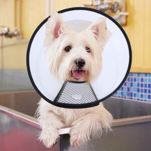 Inspack Cone for Dogs to Stop Licking，Dog Cone Collar Alternative, E-Collar for Large/Medium/Small Dogs After Surgery, Pet Recovery Collars & Cones, Elizabethan Comfy Cat Head Neck Ecollars of Shame