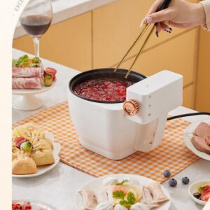 Funny Rice Cooker 6 Cup Non-Stick Multi Cooker Toilet-Shaped Electric Cooking Pot For Stir Fry, Steak, Noodles, Soup Portable Hot Pot For Dorm, Office, Travel