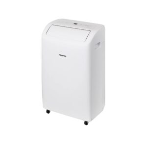 Hisense 8,000 BTU Portable Air Conditioner with Dual Hose & Inverter, 350 Sq Ft, Wi-Fi, ConnectLife App for Google and Alexa, 3 operating modes, Noise 42 dB(A) - HAP0824TWD (Renewed)