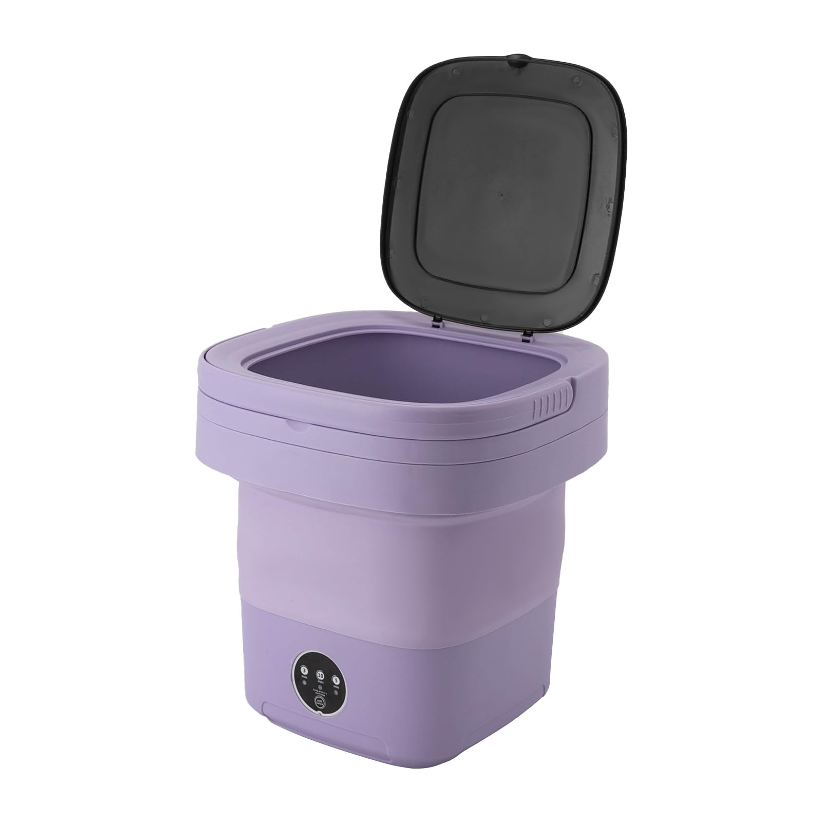 Portable washing machine,Mini Washer, 2.91Gal foldable Mini Washing for Dormitories Hotel RV Travel Wash Machine (Purple)