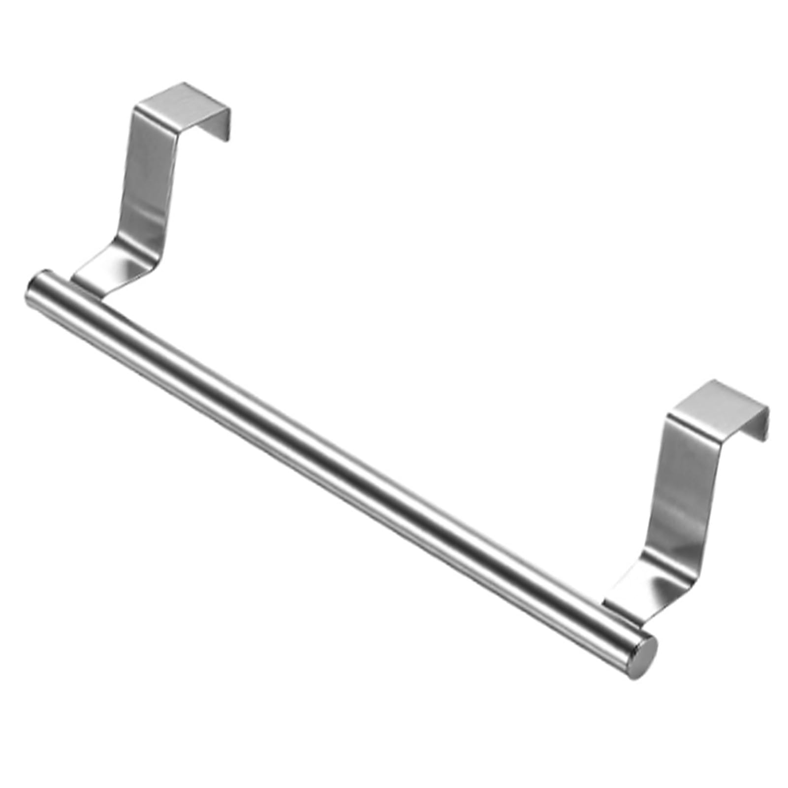 Kitchen Cabinet Towel Rack Cabinet Towel Rack Kitchen Bathroom Wall Mounted Under Over Stainless Steel Single Bar (S)