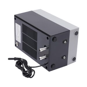 8Gal Aquarium Chiller Water Chiller Fish Tank Water Cooler, 100W, 3L/Min, Low Noise, Small Hydroponic Cooling System w/LED Digital Temperature Display