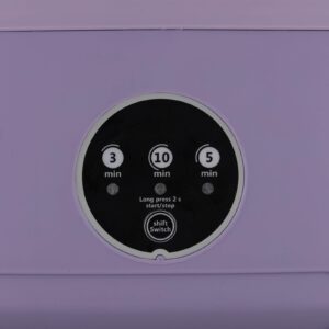 Portable washing machine,Mini Washer, 2.91Gal foldable Mini Washing for Dormitories Hotel RV Travel Wash Machine (Purple)