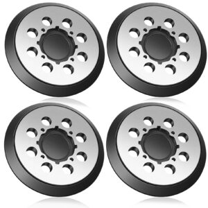 4pcs atqyzlm premium metal backed orbital sander replacement pad for dewalt dwe6421 6421k dwe6423 6423k dcw210b，upgrade 5 inch 8 hole hook sander pad for dewalt dwe64233 n329079 and easy to install