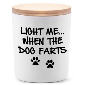 funny gifts for women unique dog mom dog lovers mothers day christmas birthday gifts for her girlfriend sister bestie best friend wife stocking stuffers for women lavender scented soy candles