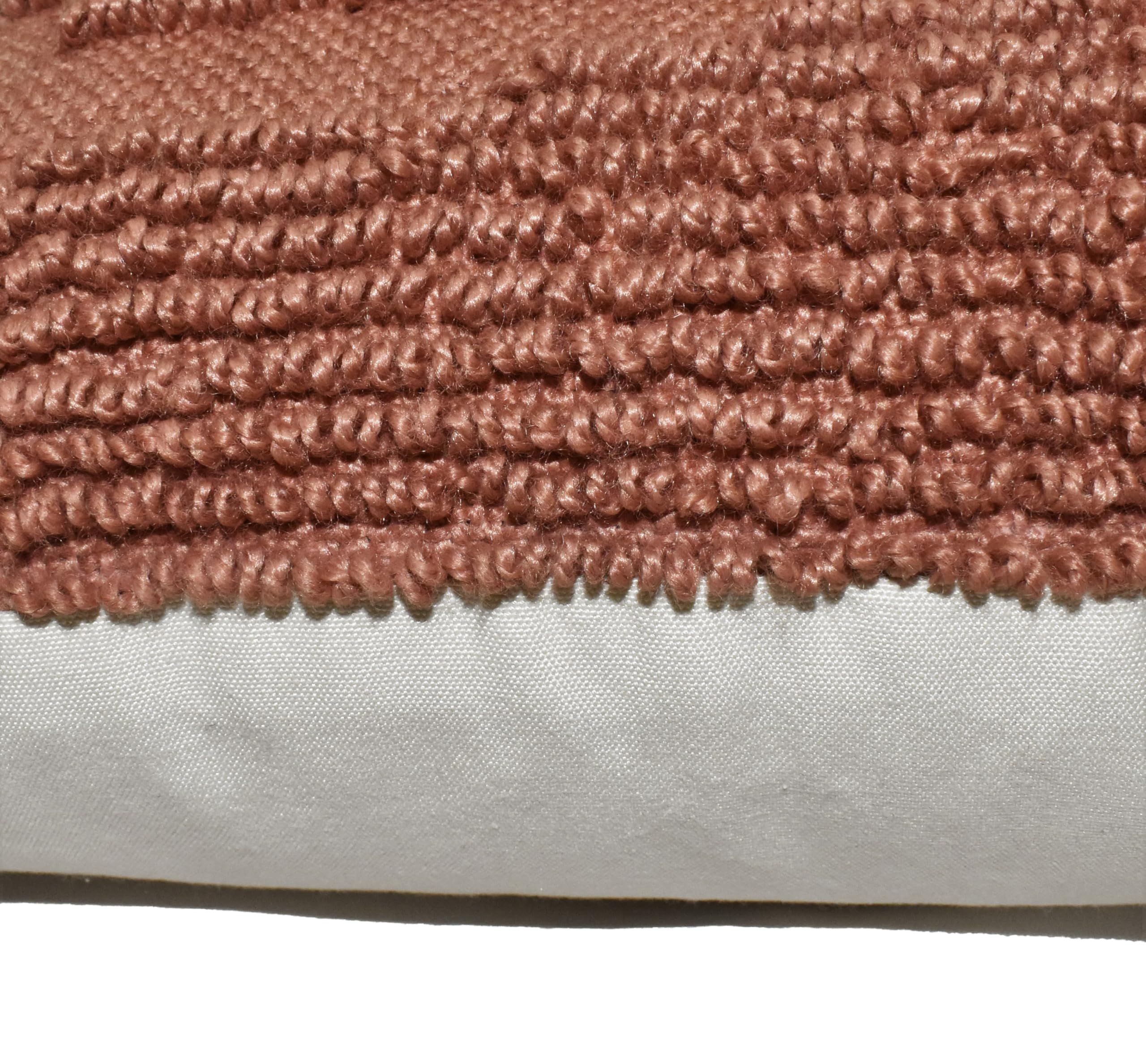 Arden Selections Outdoor Pillow, 2 Pack, 16.5 X 16.5, Rain-Proof, Fade Resistant, Rust Woven