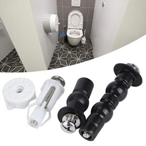 Universal Toilet Seat Bolt and Screw Set, Heavy Duty Toilet Seat Hinge Bolts, Metal and Rubber Washers, Replacement Parts for Top Mount Toilet Seat Hinge