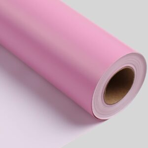 buperor pink 66 feet gift wrapping paper roll,wedding christmas halloween happy birthday gift wrap,17 x 792 inches art paper