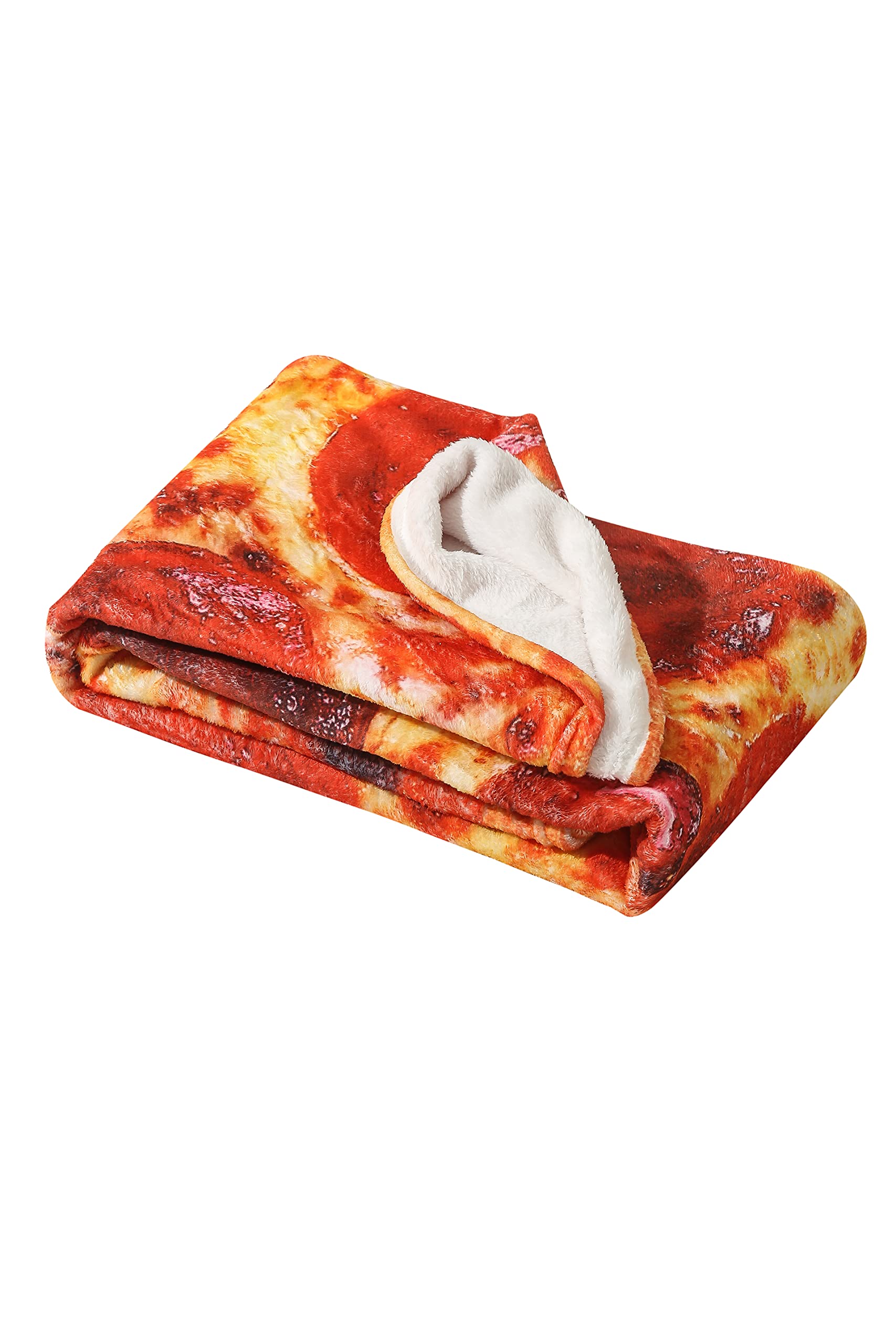 Soft Pizza Blanket for Baby,36 inches Flannel Pizza Blanket is Stylish, Wearable Wrap Blanket Funny Gifts for Baby Shower Boy Girl Creative and Versatile, Blanket Suitable for Baby