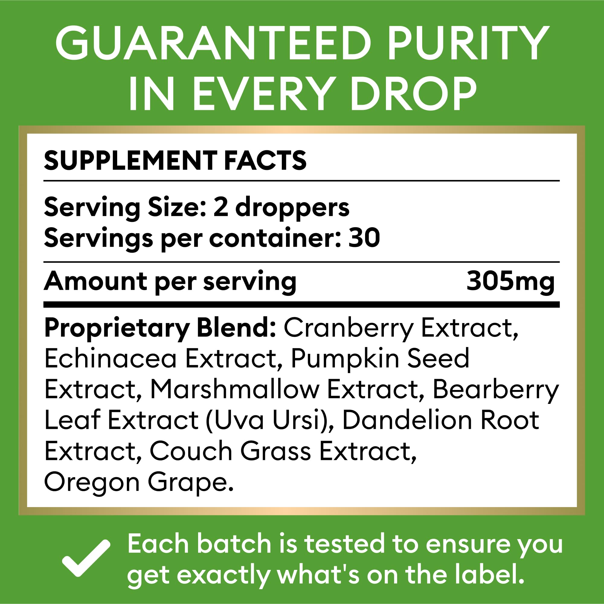 Dog UTI Treatment & Cat Urinary Tract Infection Treatment, Natural Herbal Liquid UTI Medicine, Organically Grown Cranberry Extract, Supports Urinary and Digestive Health, 2 fl oz, Made in USA