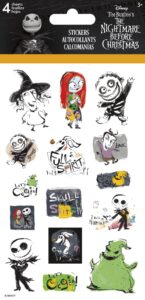 disney -the nightmare before christmas - ink winter standard stickers - 4 sheet