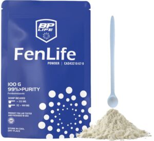 bp life | 100g powder | 222mg scoop | >99% | laboratory tested