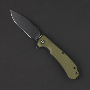 Generic Fielder Discover Line by Daggerr (Olive handle and black stonewashed blade)