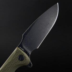 Generic Fielder Discover Line by Daggerr (Olive handle and black stonewashed blade)