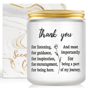 areok best christmas gifts for boss lady female, teacher thank you gifts for women, appreciation gifts for coworkers supervisor manager, thanksgiving retirement gift for friends coach, lavender candle