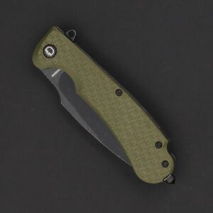 Generic Fielder Discover Line by Daggerr (Olive handle and black stonewashed blade)