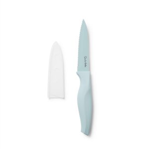 sur la table serrated paring knife, slate