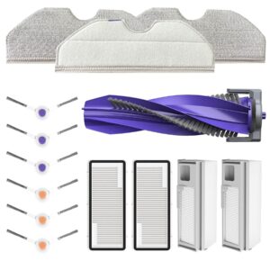 avaenzo narwal freo x plus replacement parts for narwal freo x plus accessories kit with main brush,filters,dust bag,side brushes,mop pads