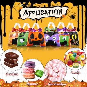 Funnymoom 60 Pcs Halloween Party Favors Bags Halloween Drawstring Treat Bags Halloween Candy Goodie Bags for Kids Trick or Treat Plastic Halloween Party Gift Bags for Halloween Birthday Party Supplies