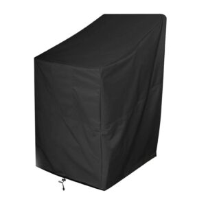 generic outdoor folding chair dust cover storage bag terrace seat furniture cover water chair cover 210d, 64x64x120cm