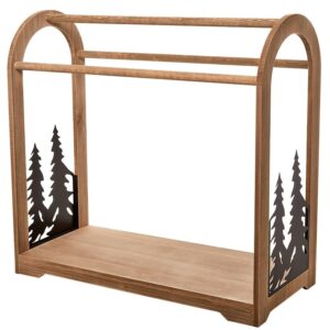 the lakeside collection standing quilt rack