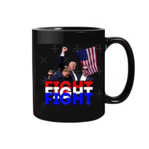 assassination attempt on trump rally incident mug,custom mug, support trump 2024, election mug trump,fight 2024 mug,trump merchandise (a)