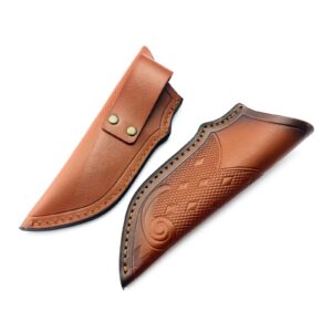 Sheath Handmade Pouches Leathers Knife Holsters Straight Knife Holder Outdoor Carry Sheath Tool Easy To Use