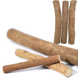 aiminto neem stick for dog chew, 100% organic, natural toothpaste, teething, dental care, (large dog >44lbs, pack of 3 pieces)