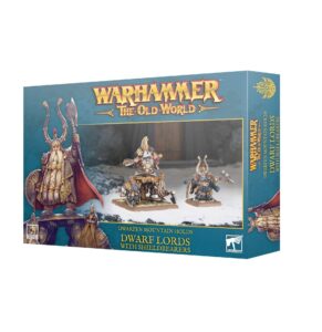 games workshop - warhammer - the old world - dwarfen mountain holds: dwarf lords with shieldbearers