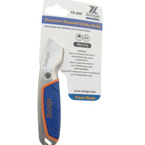 Zeluga 19-480 Precision Drywall Fixed Blade Utility Knife