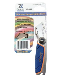 Zeluga 19-480 Precision Drywall Fixed Blade Utility Knife