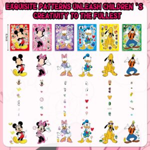 Mouse Party Favors, 122 PCS Mouse Party Supplies include Gift Bags, Make a Face Stickers, Spring Toys, Slap Bracelet, Stickers, Button Pins, Paper Party Glasses, Best Gift Bag Filler for Themed Party