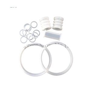 GAEWBBH 17 in 1 Set Sealing Rings,Compatible for YKF Soft Serve Ice Cream Machines New Accessories O-Ring Silicone Tubes,Compatible for Vevor Ice Cream Makers