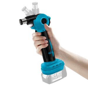 daspom palm nailer cordless with magnetic tip, auto hammer compatible with ma-kita 18v battery, brushless 14000 rpm, 0-90° adjustable, power framing nailer for joist hangers, tight spaces