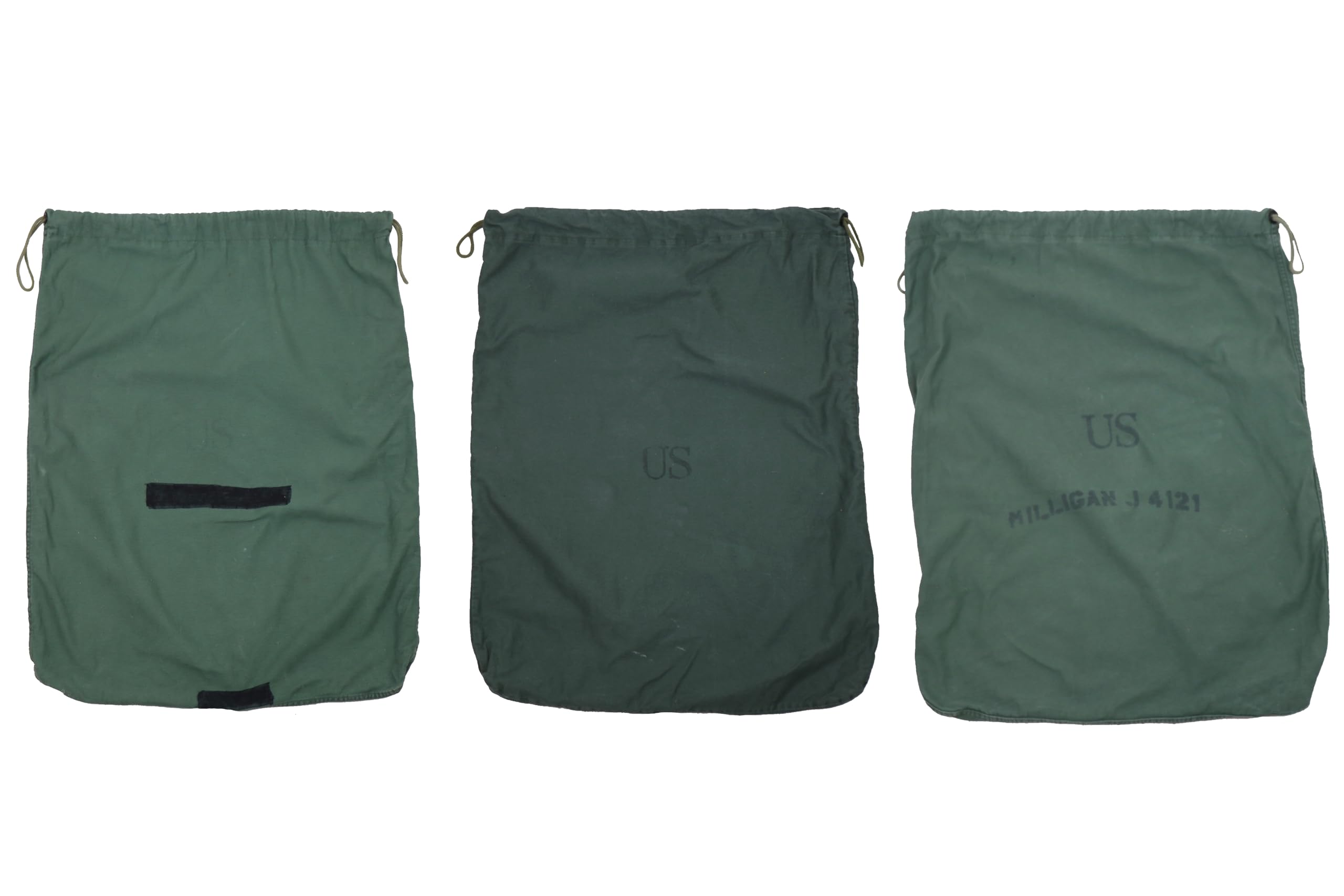 USGI Previously Issued OD Green Laundry Bag Cotton Barracks Bag