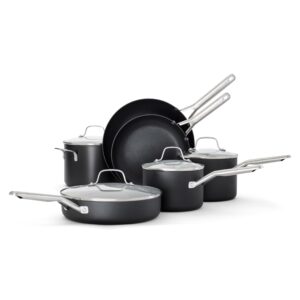 calphalon® hard-anodized nonstick 10-piece cookware set