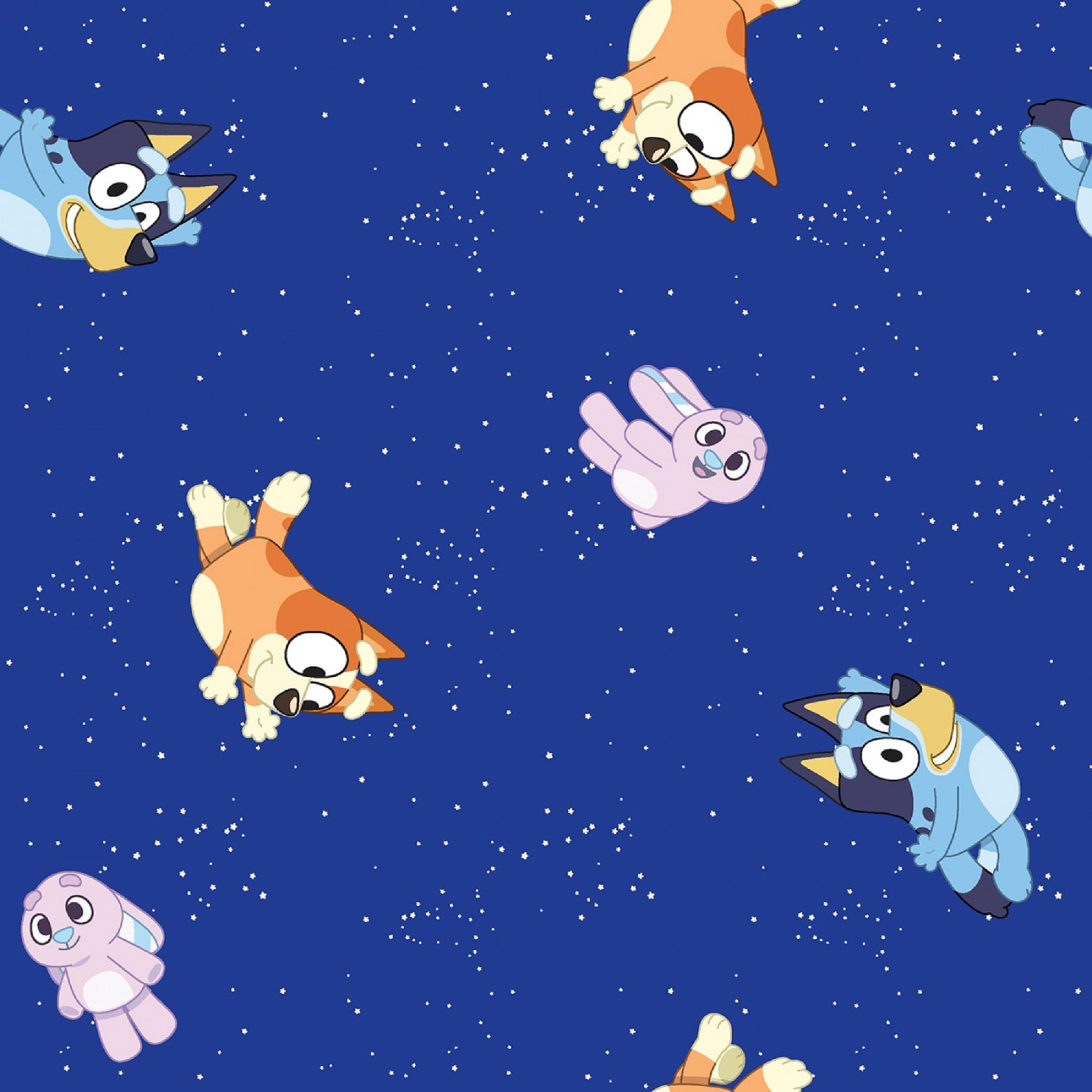 Springs Creative Goodnight Bluey Yardage