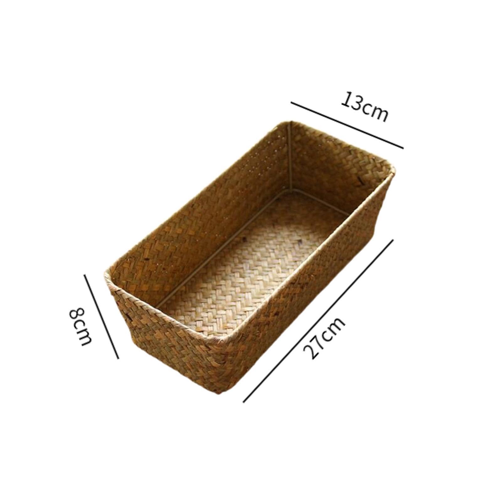 SiaBiced Handmade Storage Basket Decorative for Bedroom Home Decoration Living Room