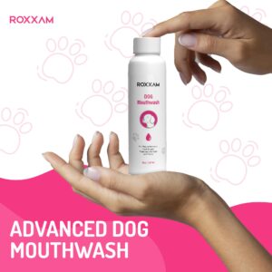 ROXXAM Pet Eye Wipes | Soft & Gentle Tear Stain Remover for Dogs Wipes | Convenient & Easy to Use Dog Mouthwash: Advanced Dental Care Water Additive for Dogs | Keep Dog Breath Fresh and Teet